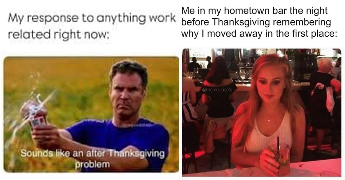 thanksgiving eve memes gallery featured image-20251125 - Thunder ...