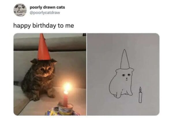 30 Poorly Drawn Cats That Are Terribly Magnificent