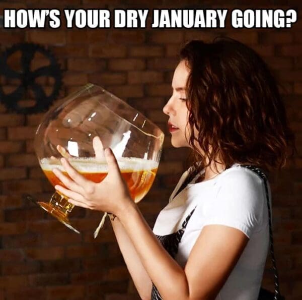 30 Dry January Memes For People White-Knuckling 2026